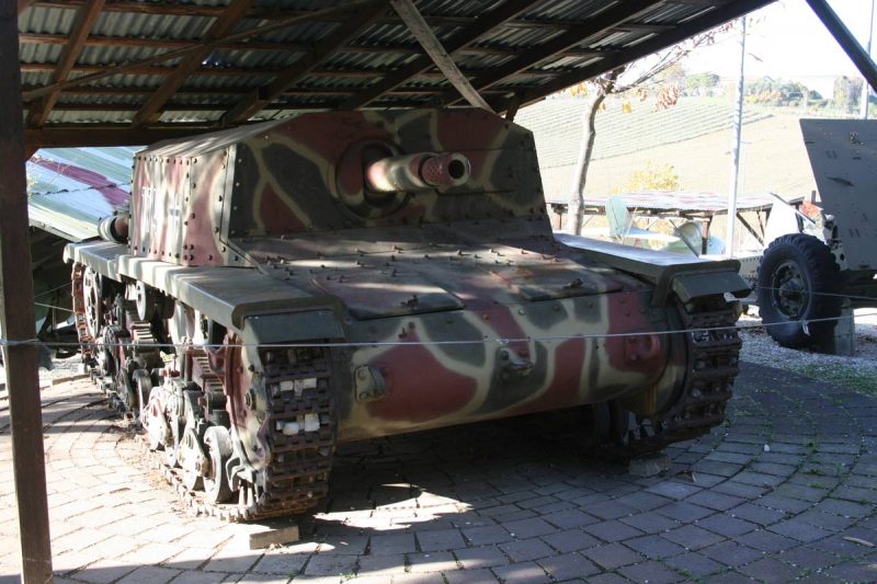 Semovente M15/42 Fiat-Ansaldo - Museo Aviazione